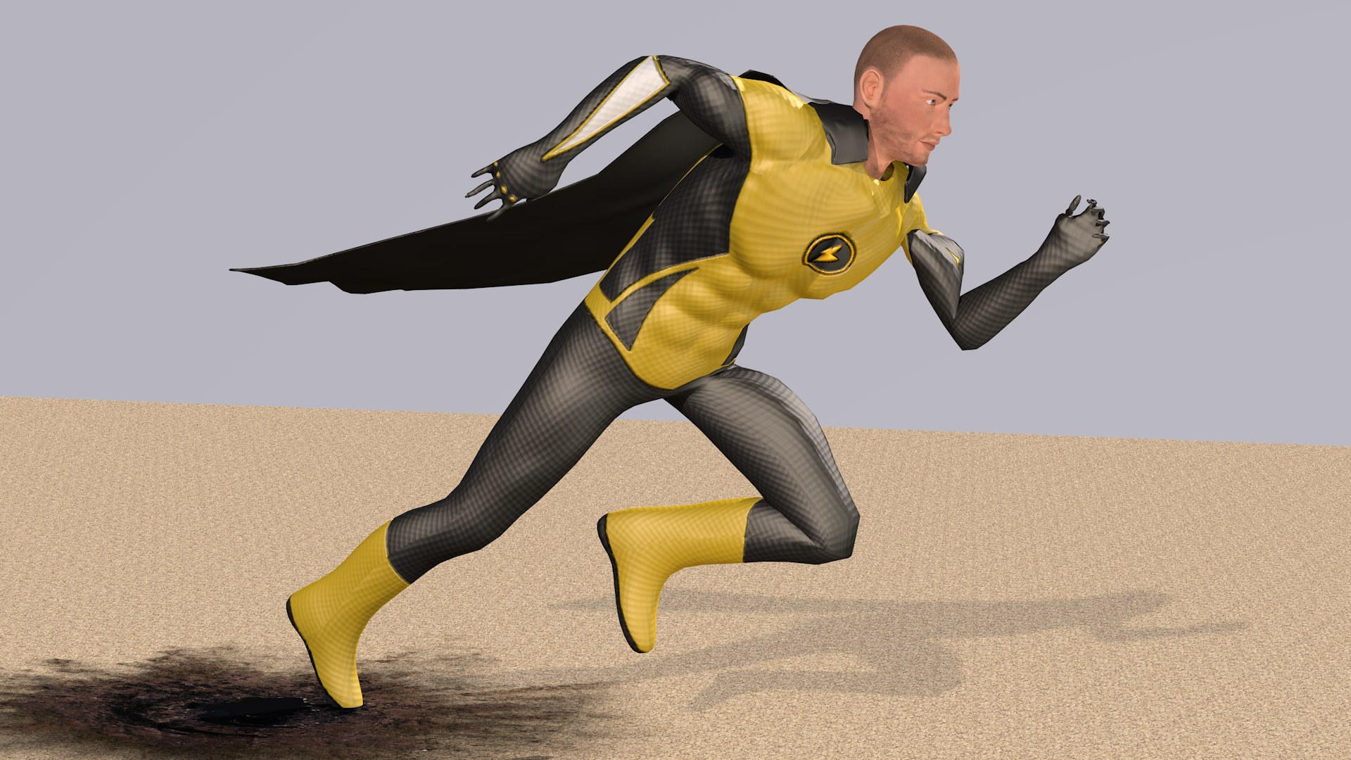 Low Poly 3D Super Hero 3D Model - TurboSquid 1725897