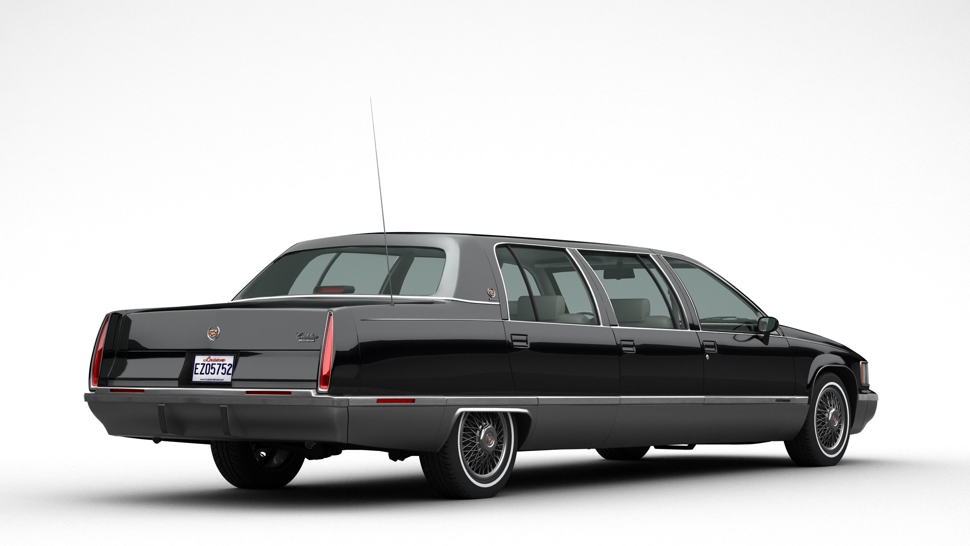 3D Cadillac Fleetwood Limousine Model - TurboSquid 2010717