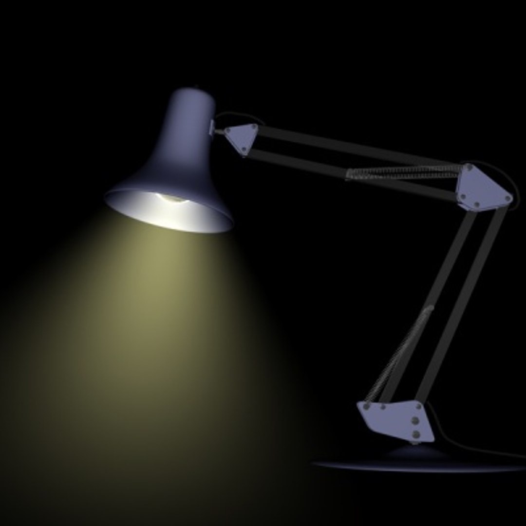 Free Desk Lamp 3d Model