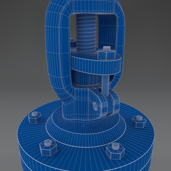 3d model gate valve 1