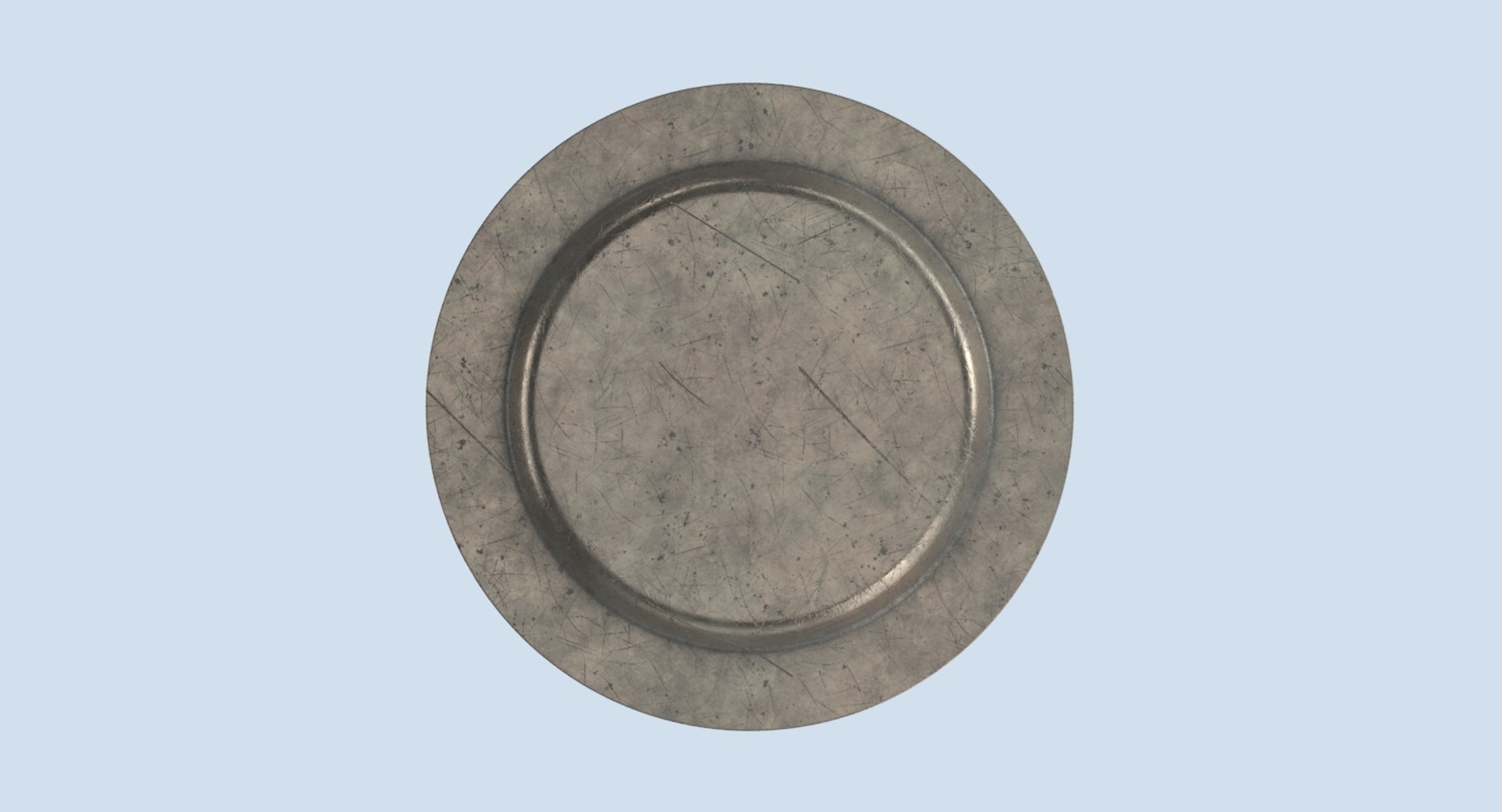 Pewter-dishware---plate-03 3D Model - TurboSquid 1156111