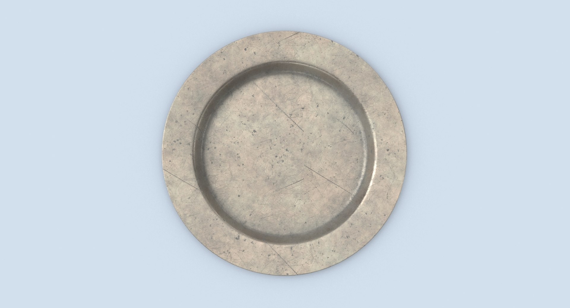 Pewter-dishware---plate-03 3D Model - TurboSquid 1156111