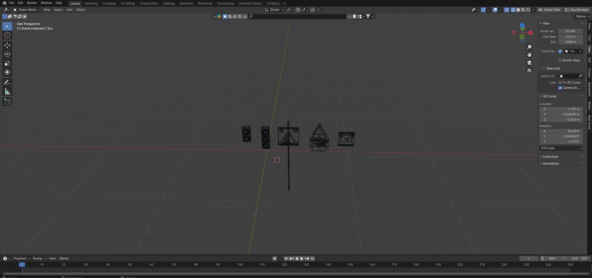 3D Traffic Set Model - TurboSquid 2251197