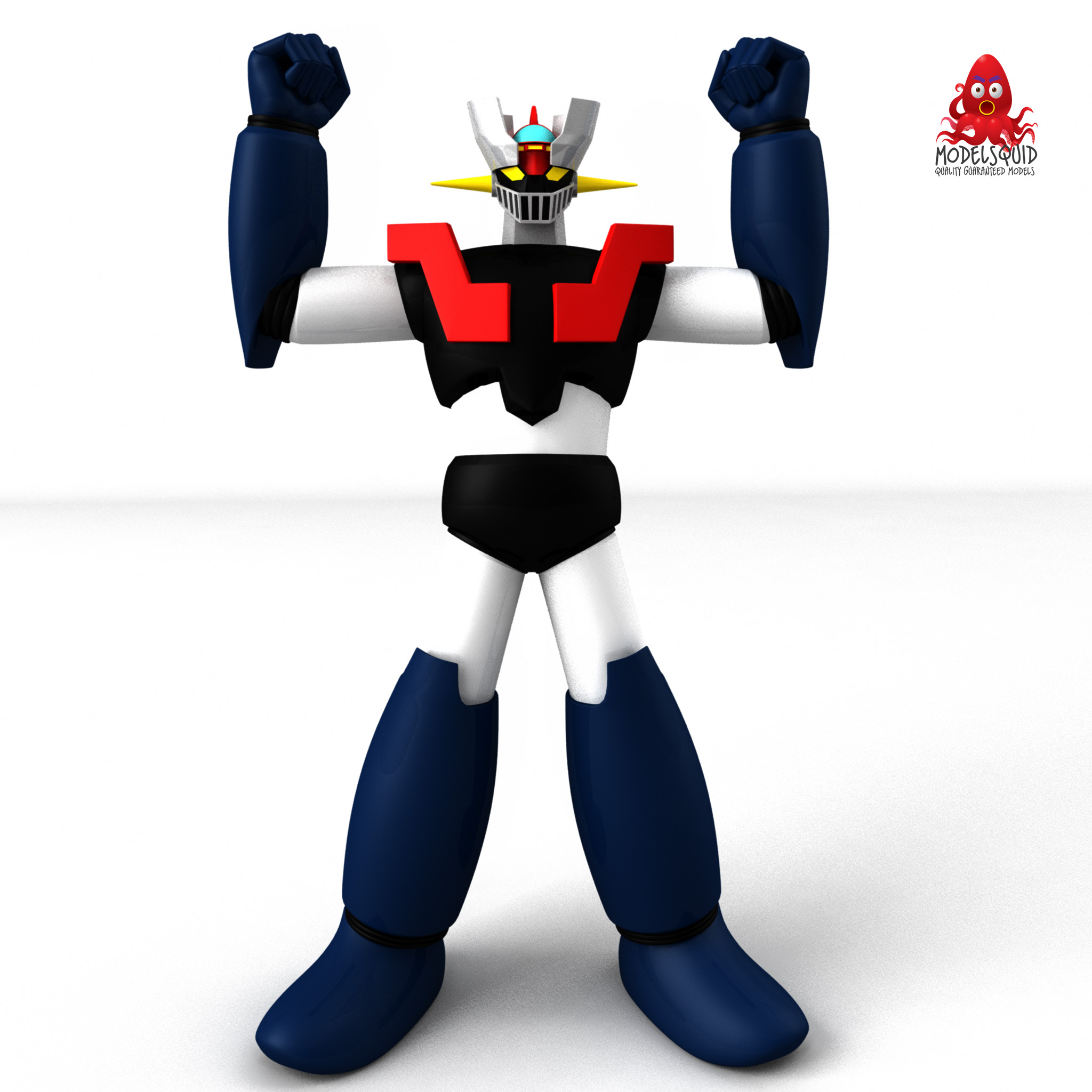 3d model mazinger z