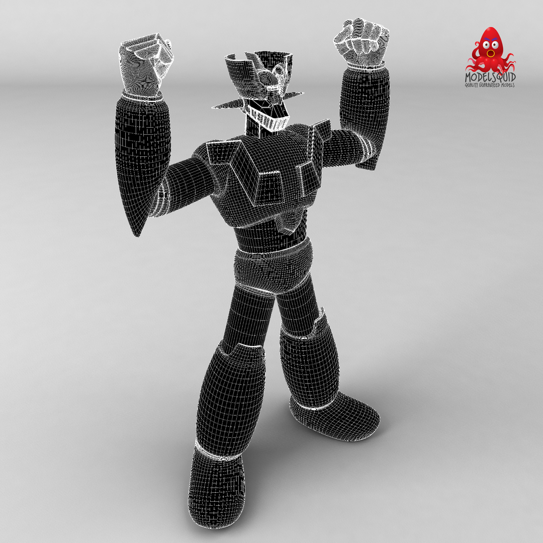 3d model mazinger z