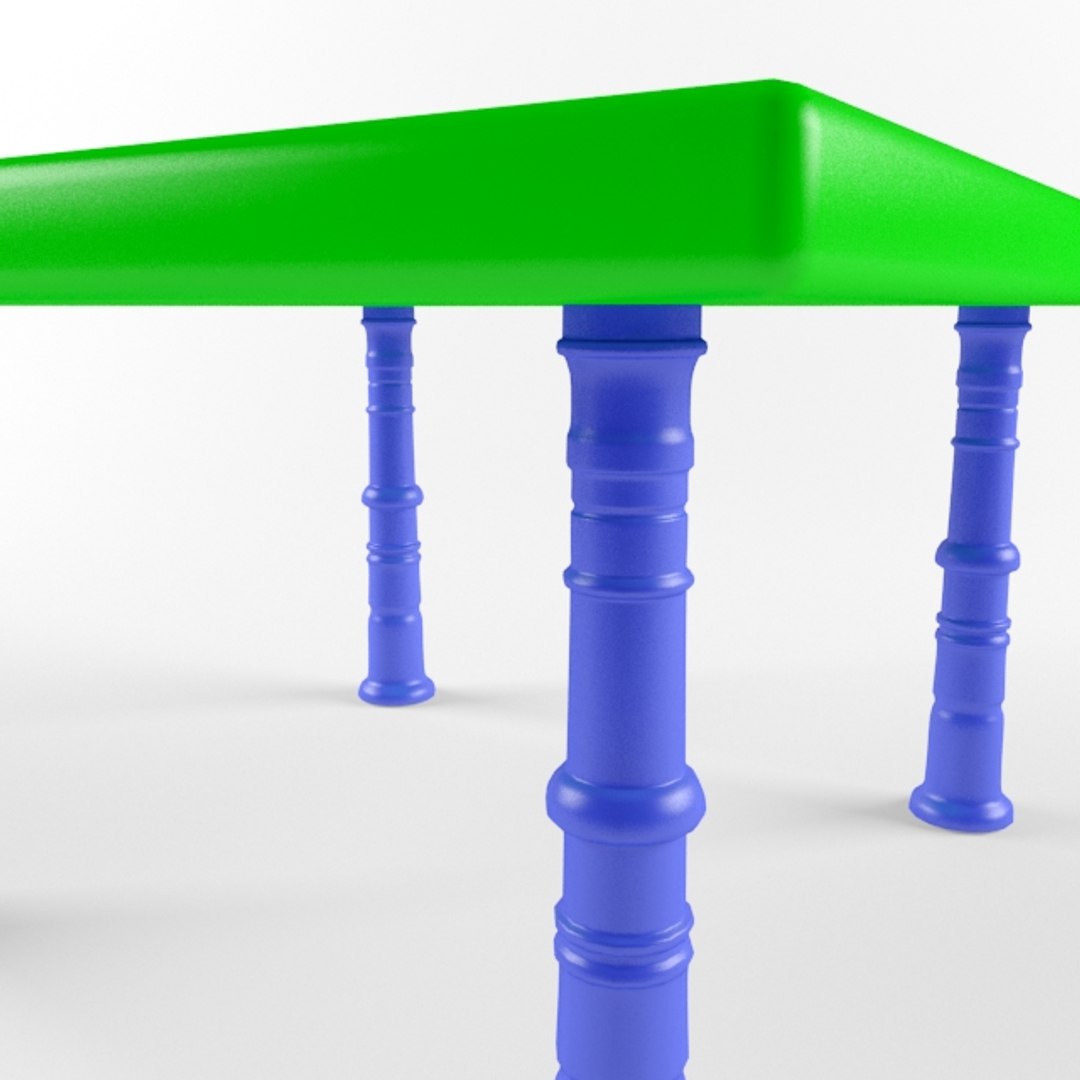 3d model children table