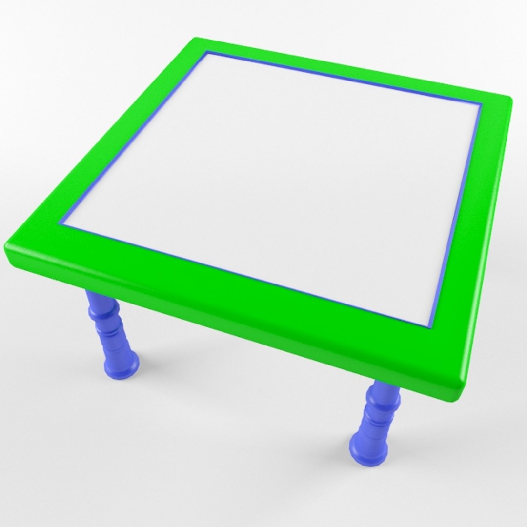 3d model children table