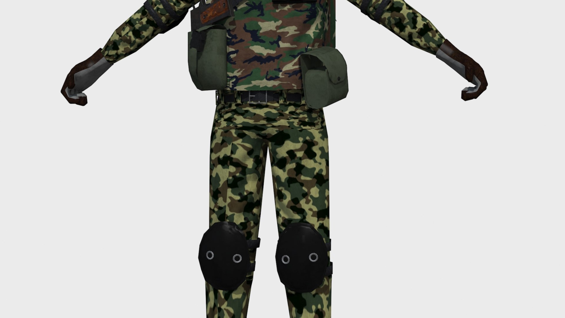 Chinese Army PLA Soldier 3D Model - TurboSquid 2113471