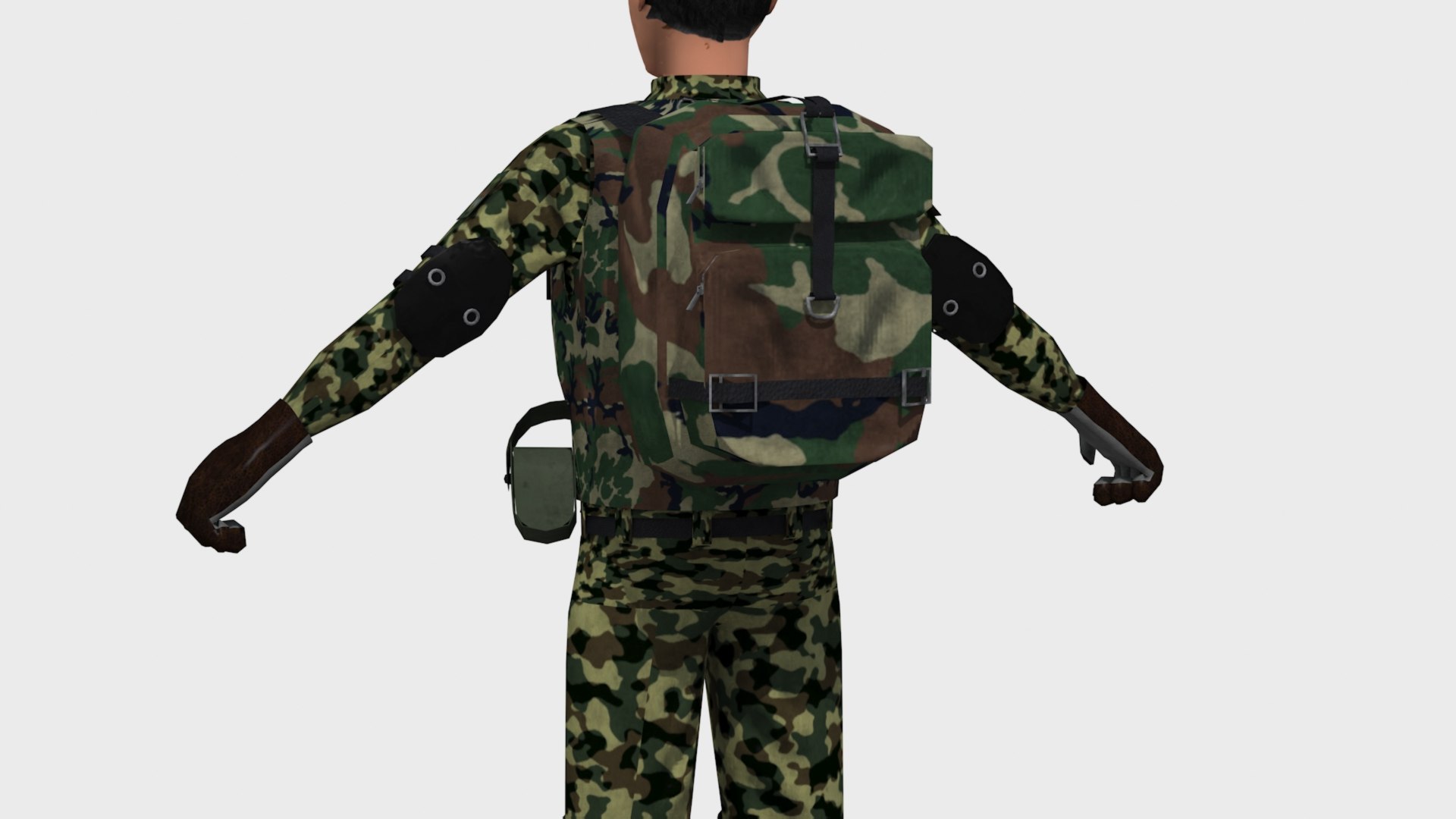 Chinese Army PLA Soldier 3D Model - TurboSquid 2113471
