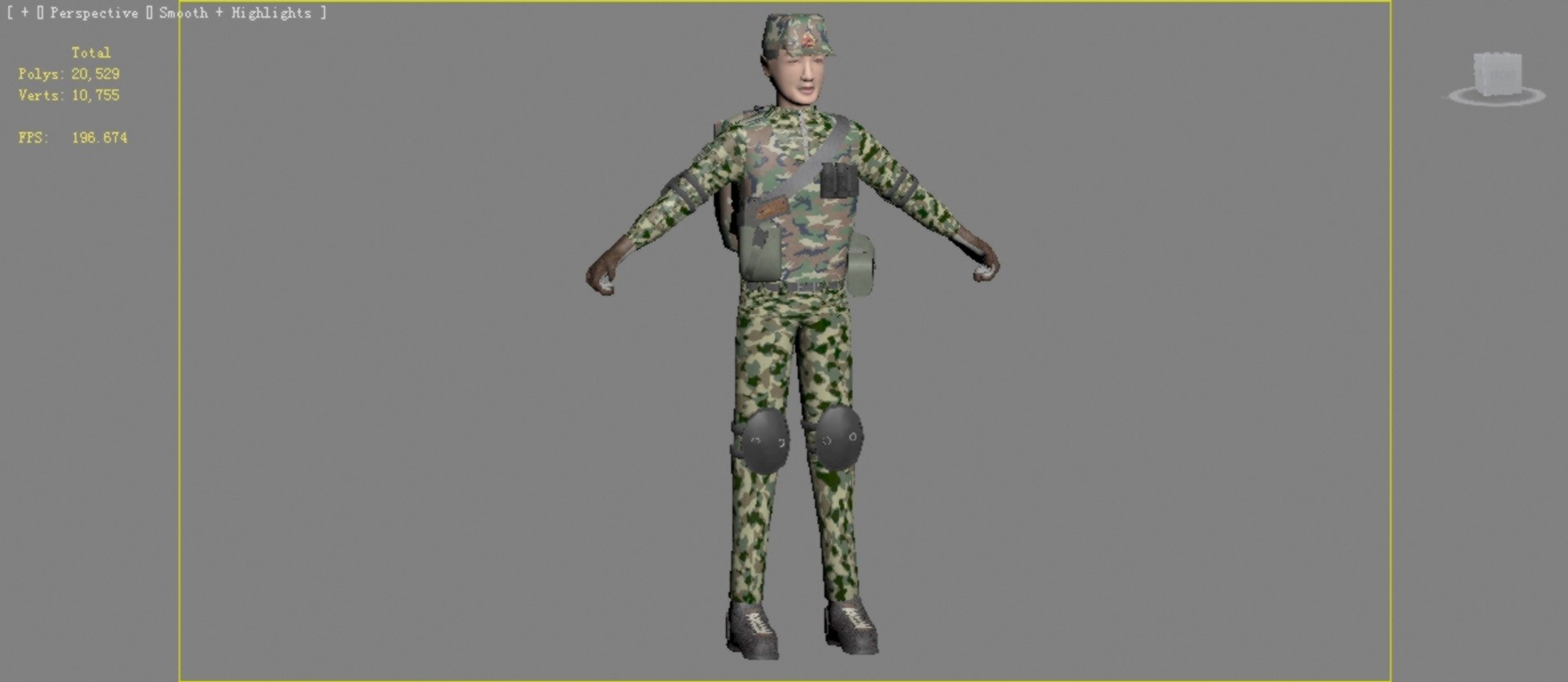 Chinese Army PLA Soldier 3D Model - TurboSquid 2113471