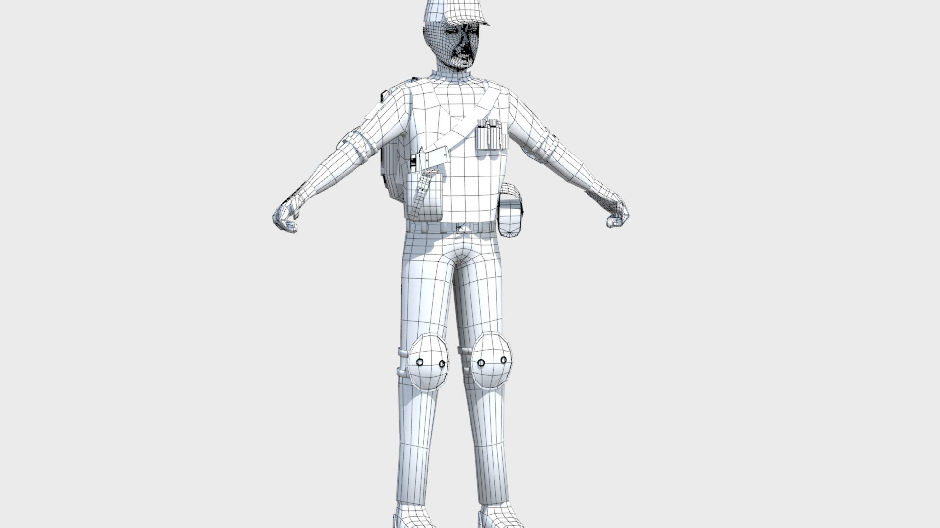 Chinese Army PLA Soldier 3D Model - TurboSquid 2113471