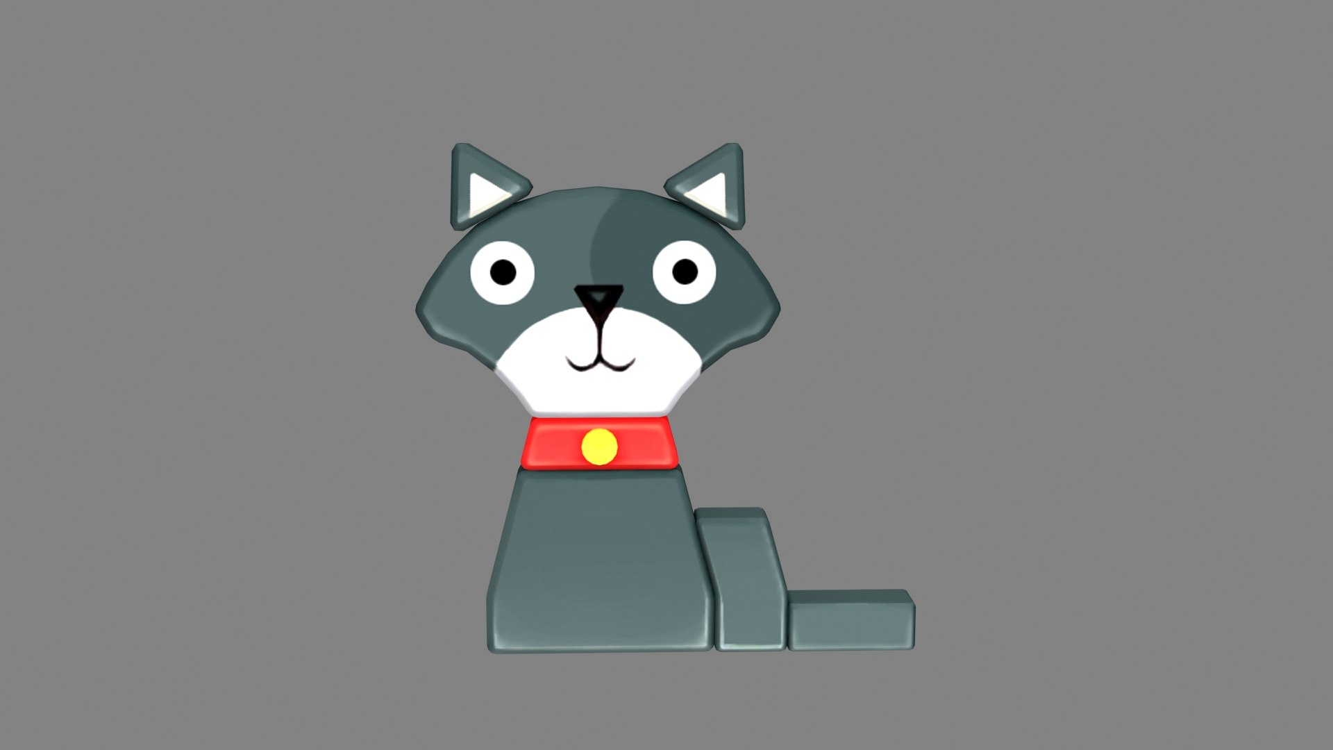 3D Animal Shape Blocks - Black Cat Toys - TurboSquid 2112649