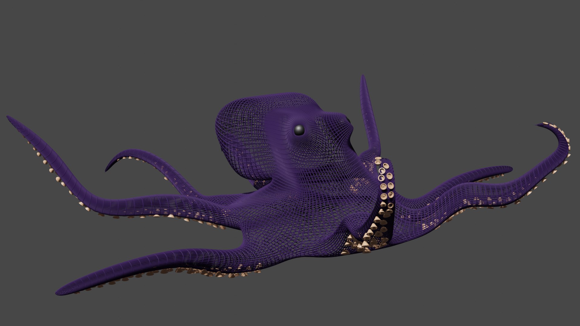 Octopus 3D model - TurboSquid 1685008