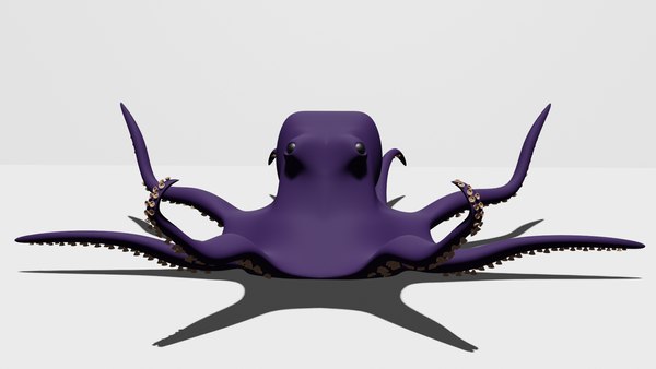 Octopus 3D model - TurboSquid 1685008