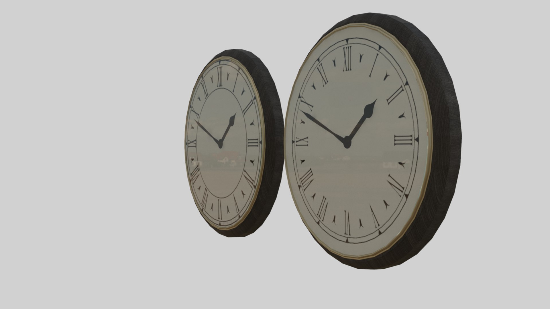 Free 3D Model Free Old Wall Clock - TurboSquid 1996081