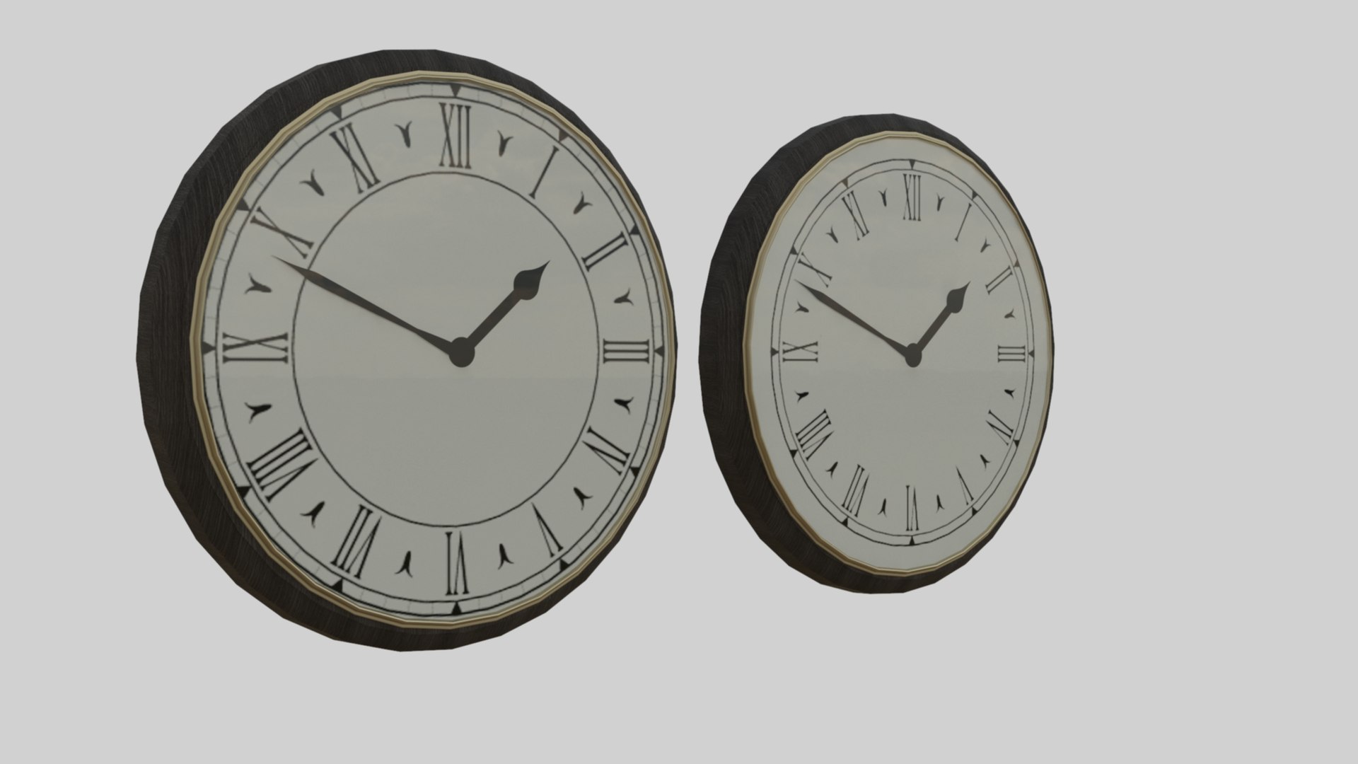 Free 3D Model Free Old Wall Clock - TurboSquid 1996081