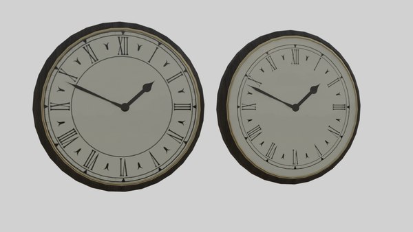 무료 Free Old Wall Clock 3D 모델 - TurboSquid 1996081