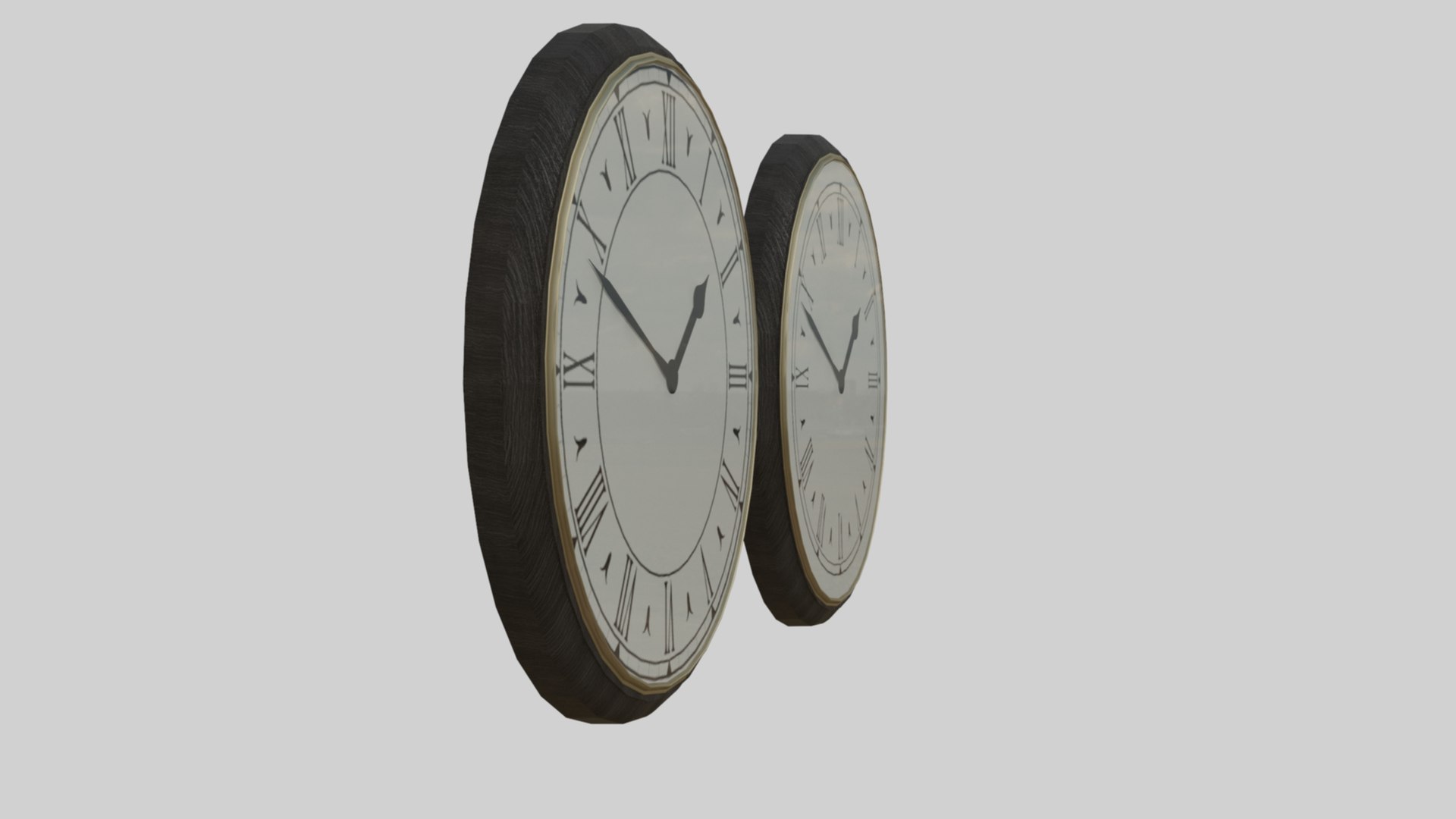 Free 3D Model Free Old Wall Clock - TurboSquid 1996081