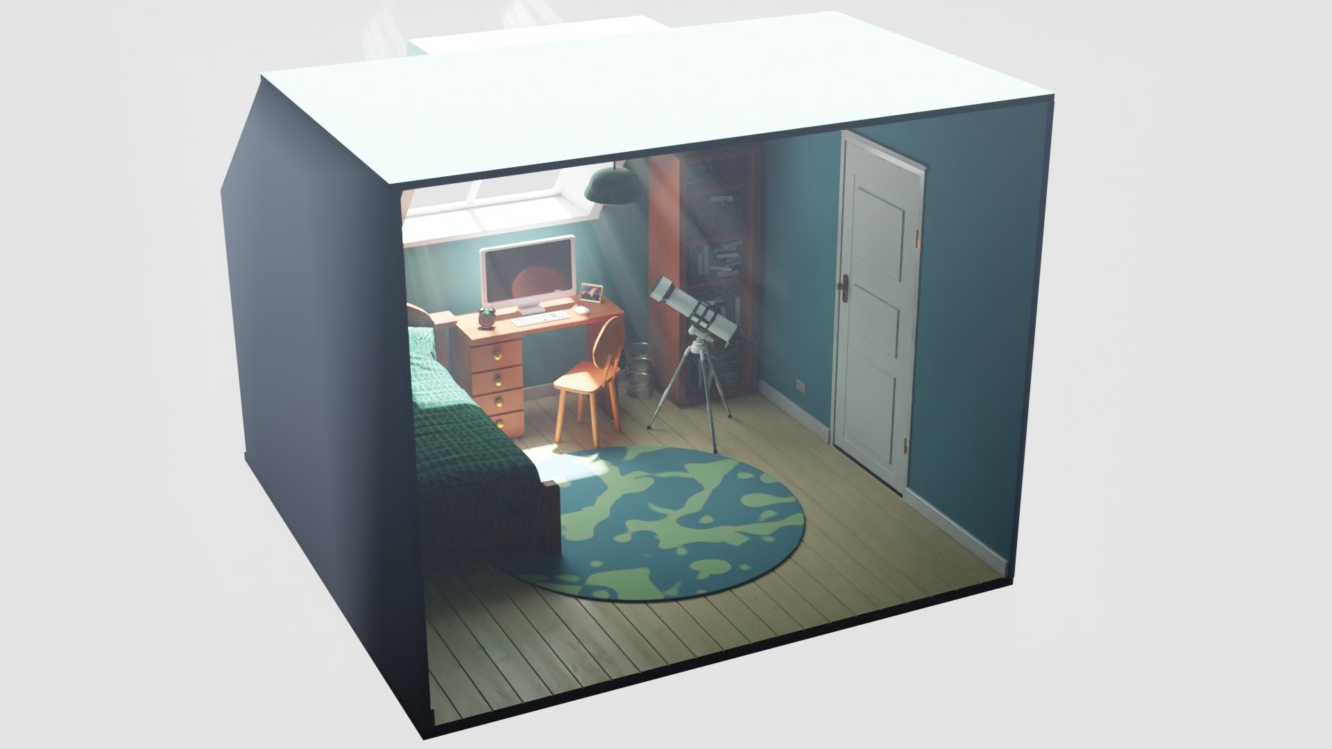 3D CARTOON ROOM 003 - TurboSquid 2062871