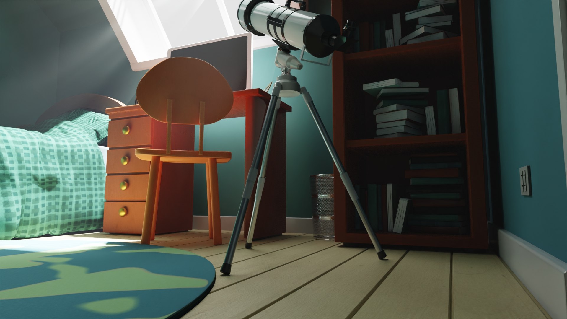 3D CARTOON ROOM 003 - TurboSquid 2062871