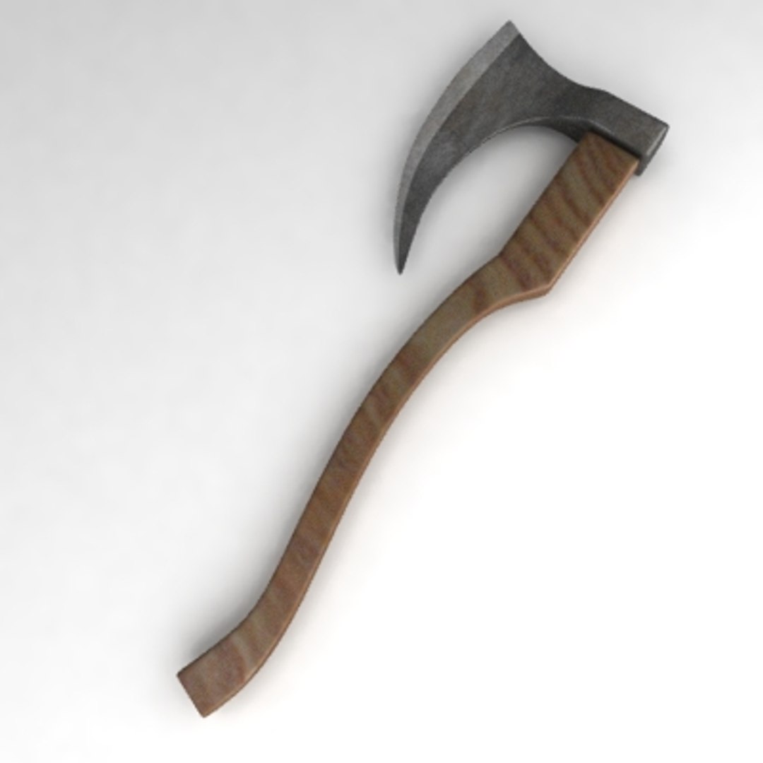 Execution Axe 3d 3ds