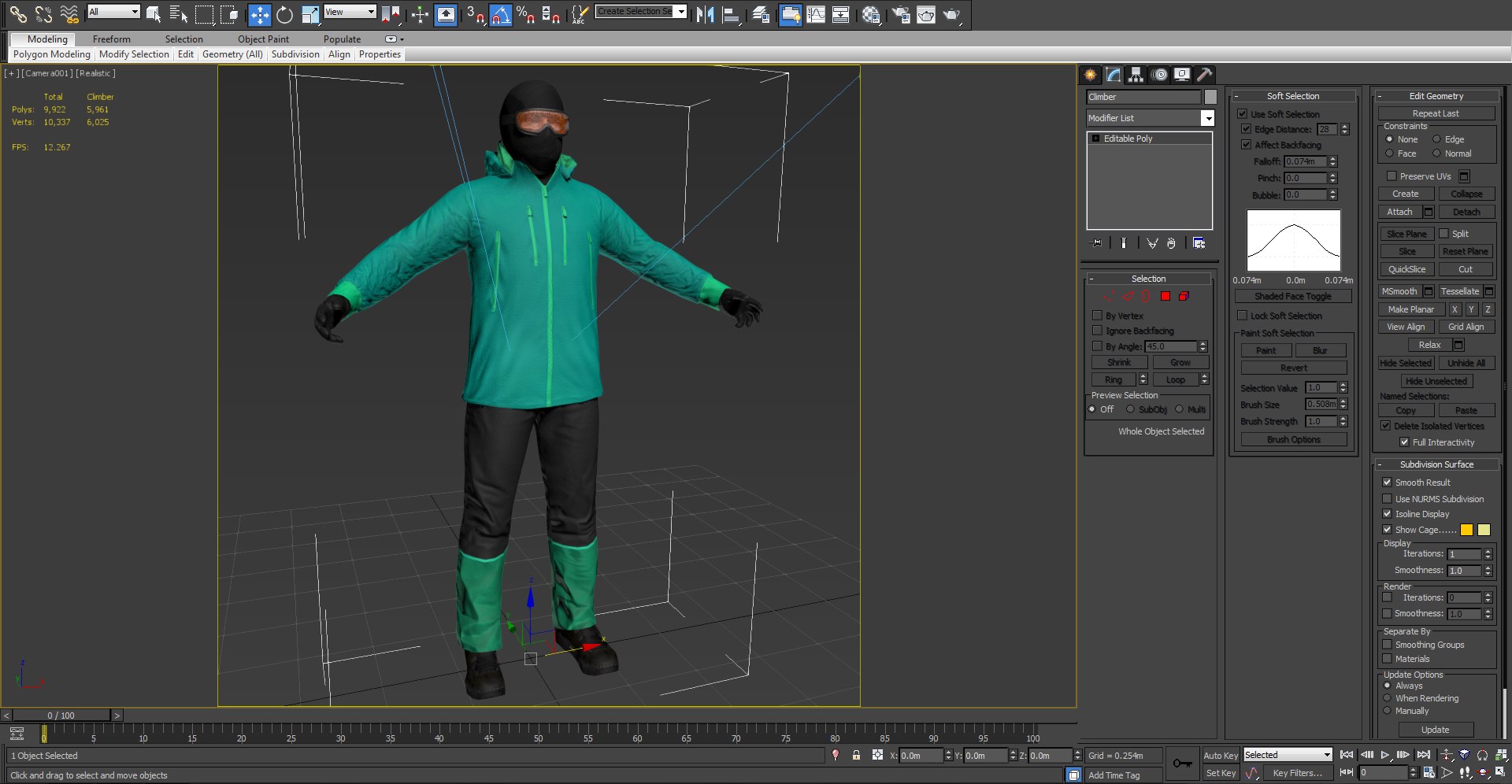3D Rock Climber - TurboSquid 1409938