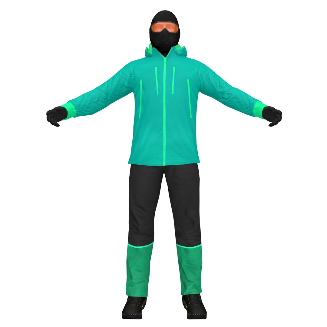 3D Rock Climber - TurboSquid 1409938