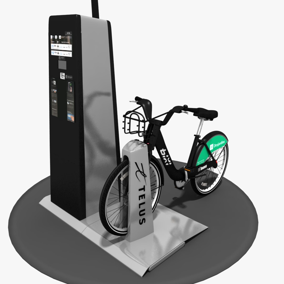 toronto bixi 3d model
