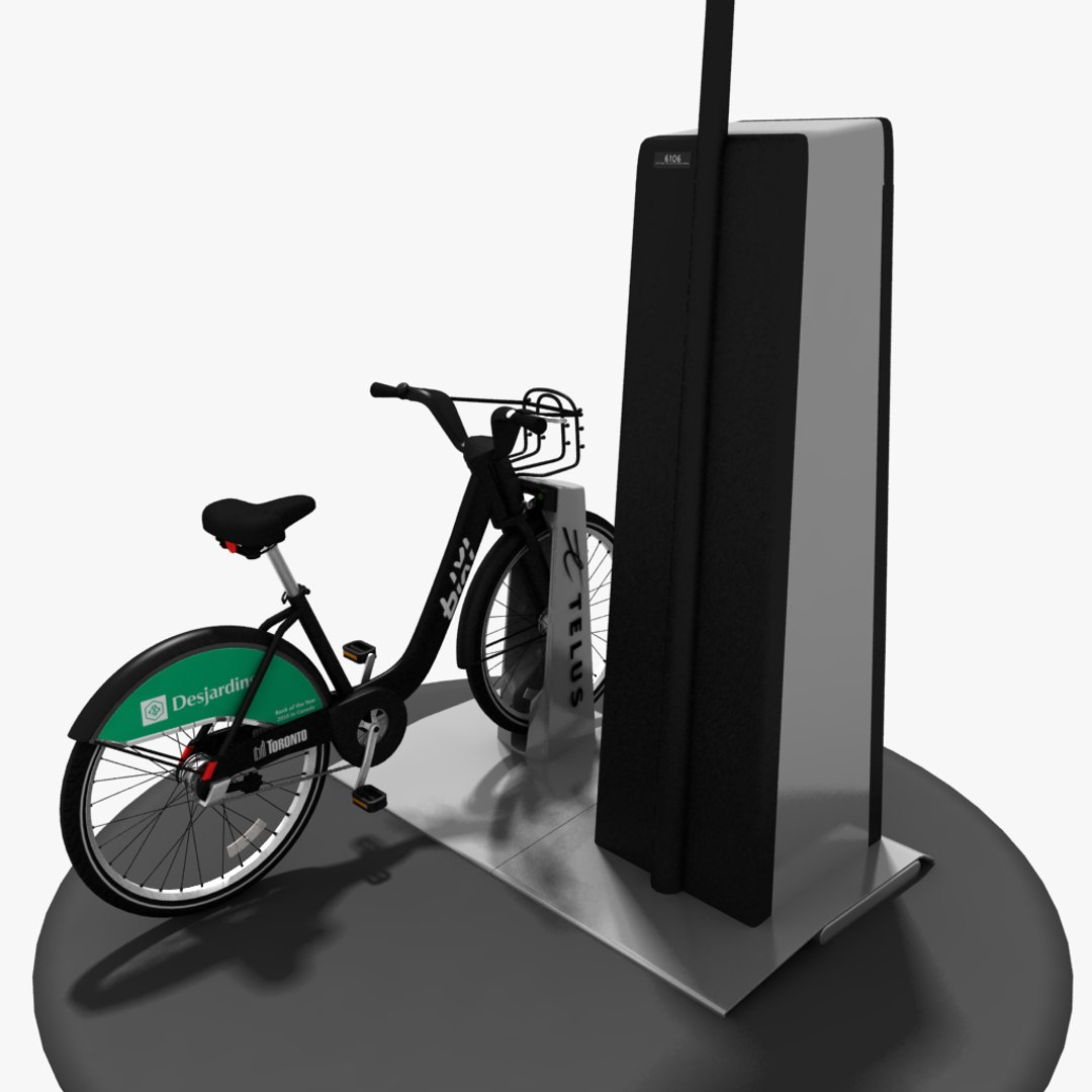 toronto bixi 3d model