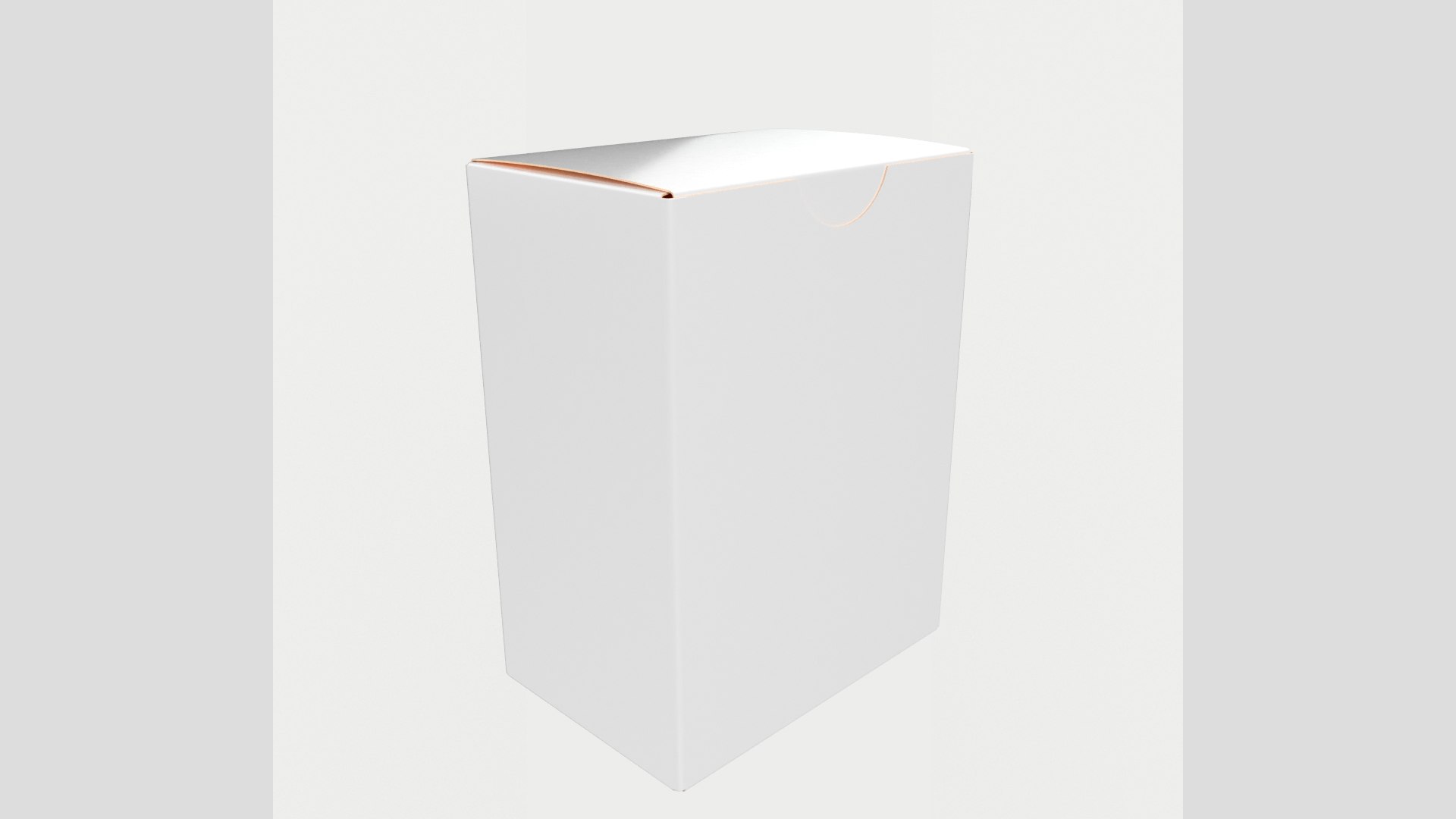 10cm Tall Paper Box Closed Opened Unwrapped 3D - TurboSquid 1914469