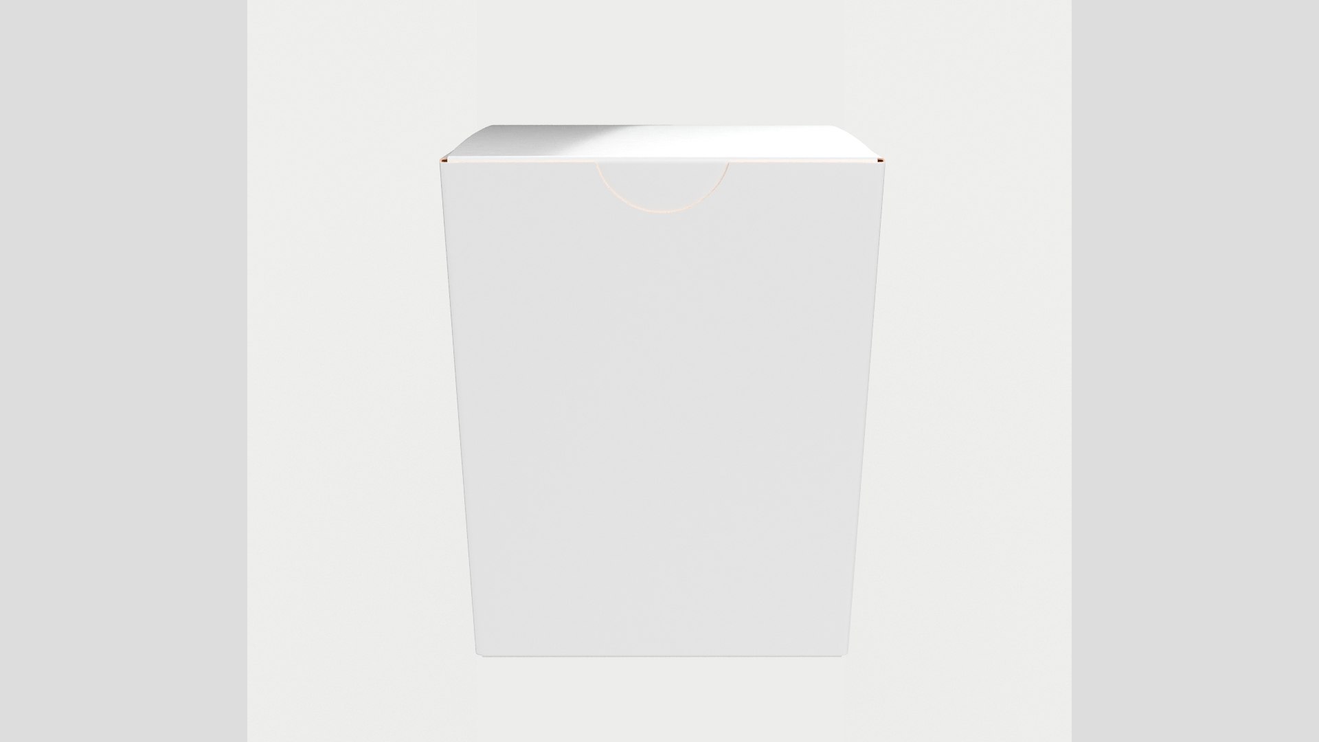 10cm Tall Paper Box Closed Opened Unwrapped 3D - TurboSquid 1914469