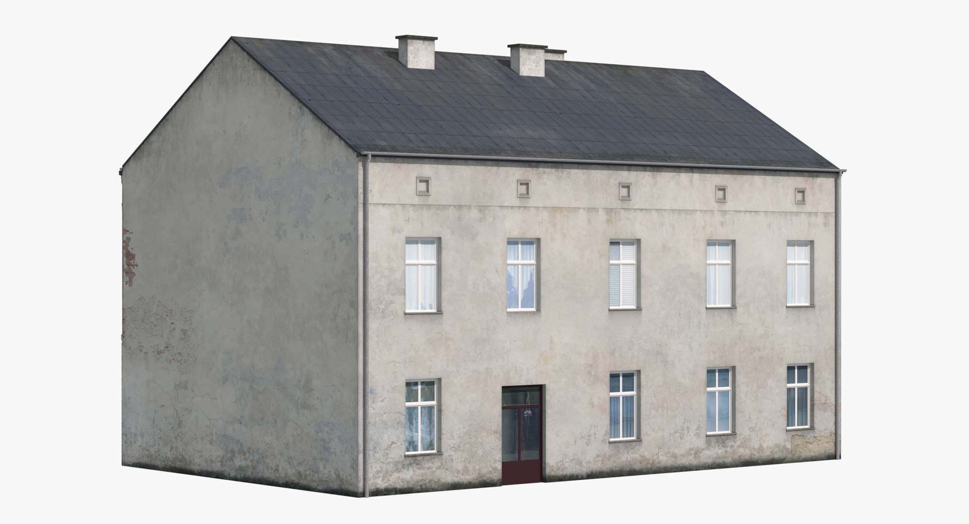 old building 3d max