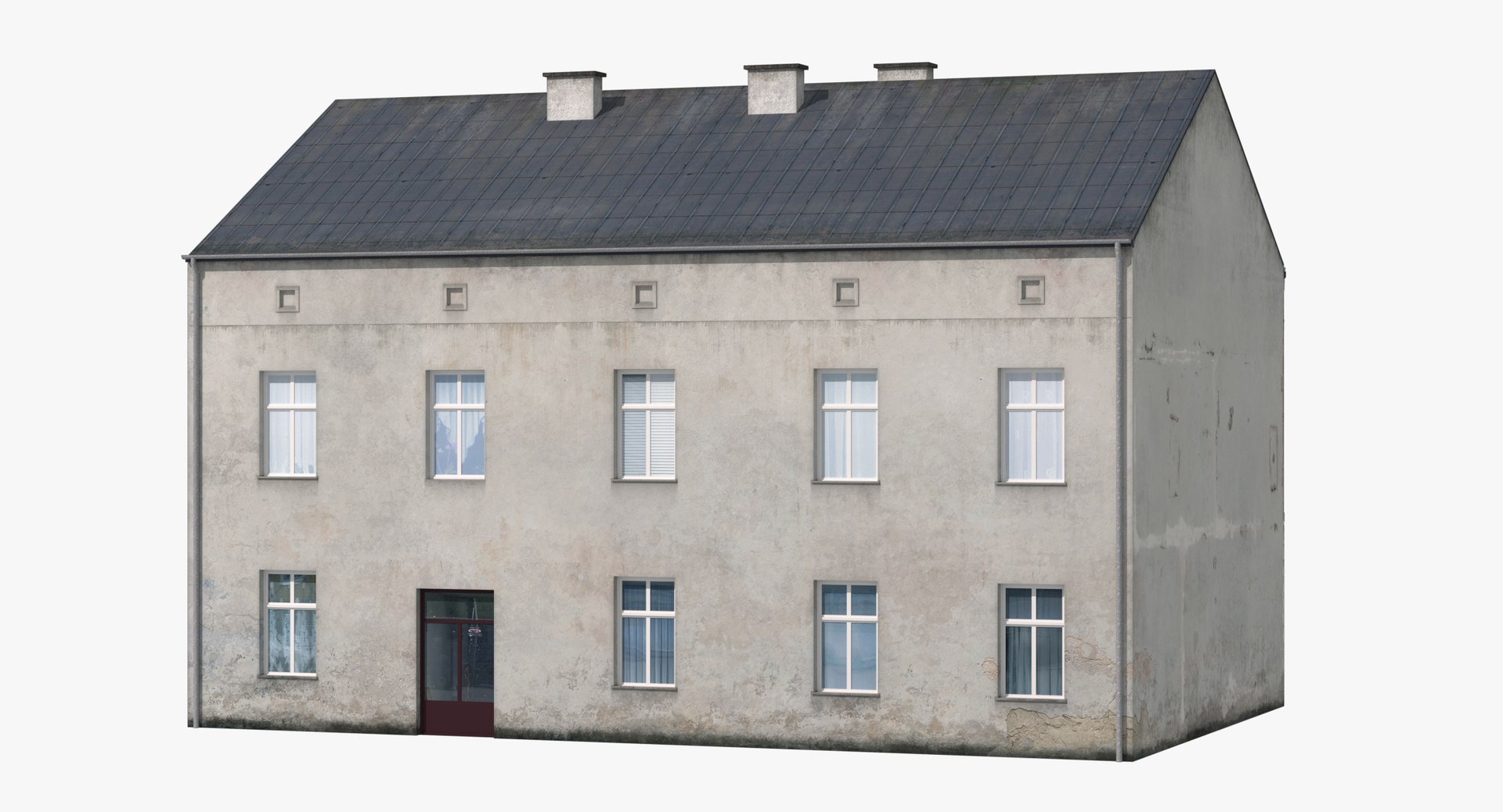 old building 3d max