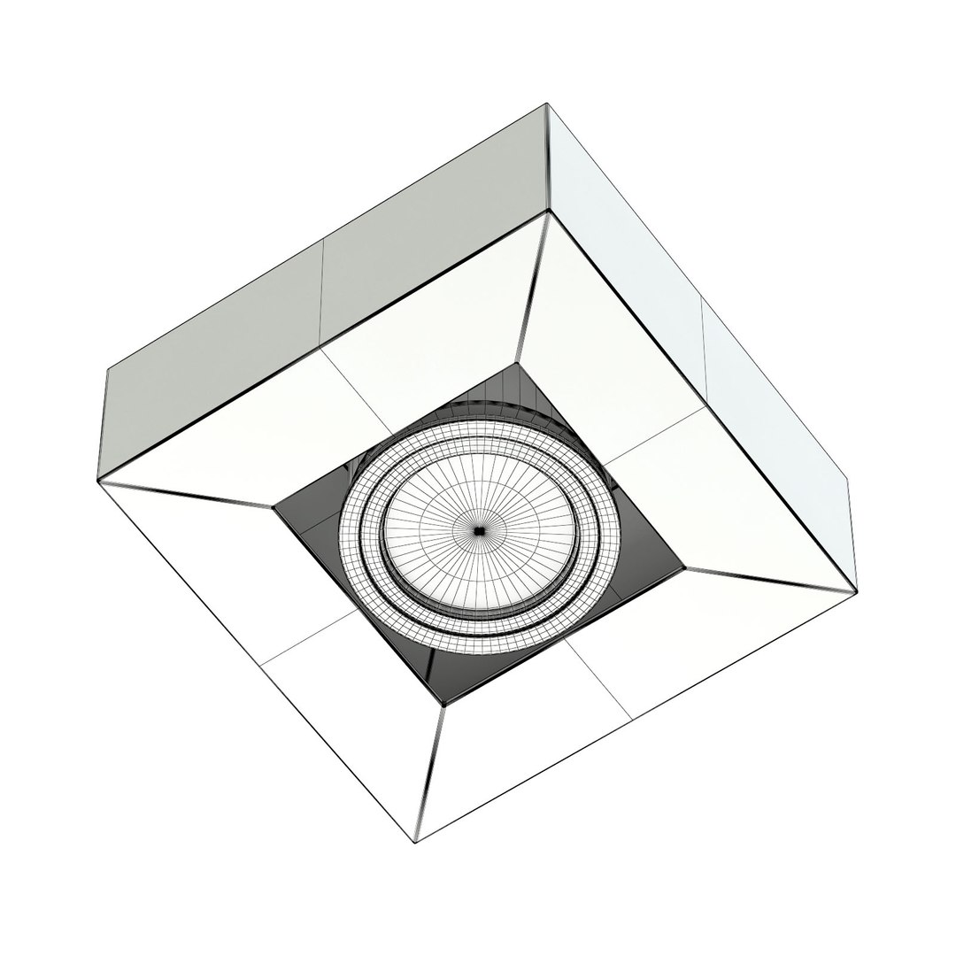 Rectangular Halogen Light 3D - TurboSquid 1413961