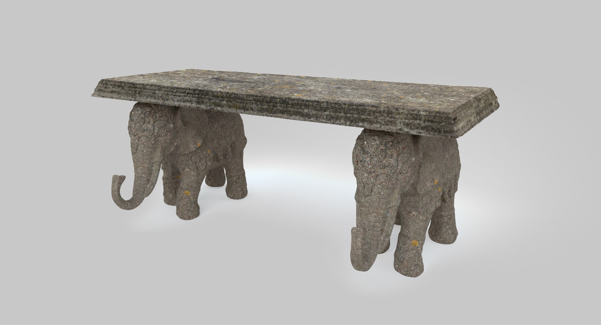3D model stone bench - TurboSquid 1172633