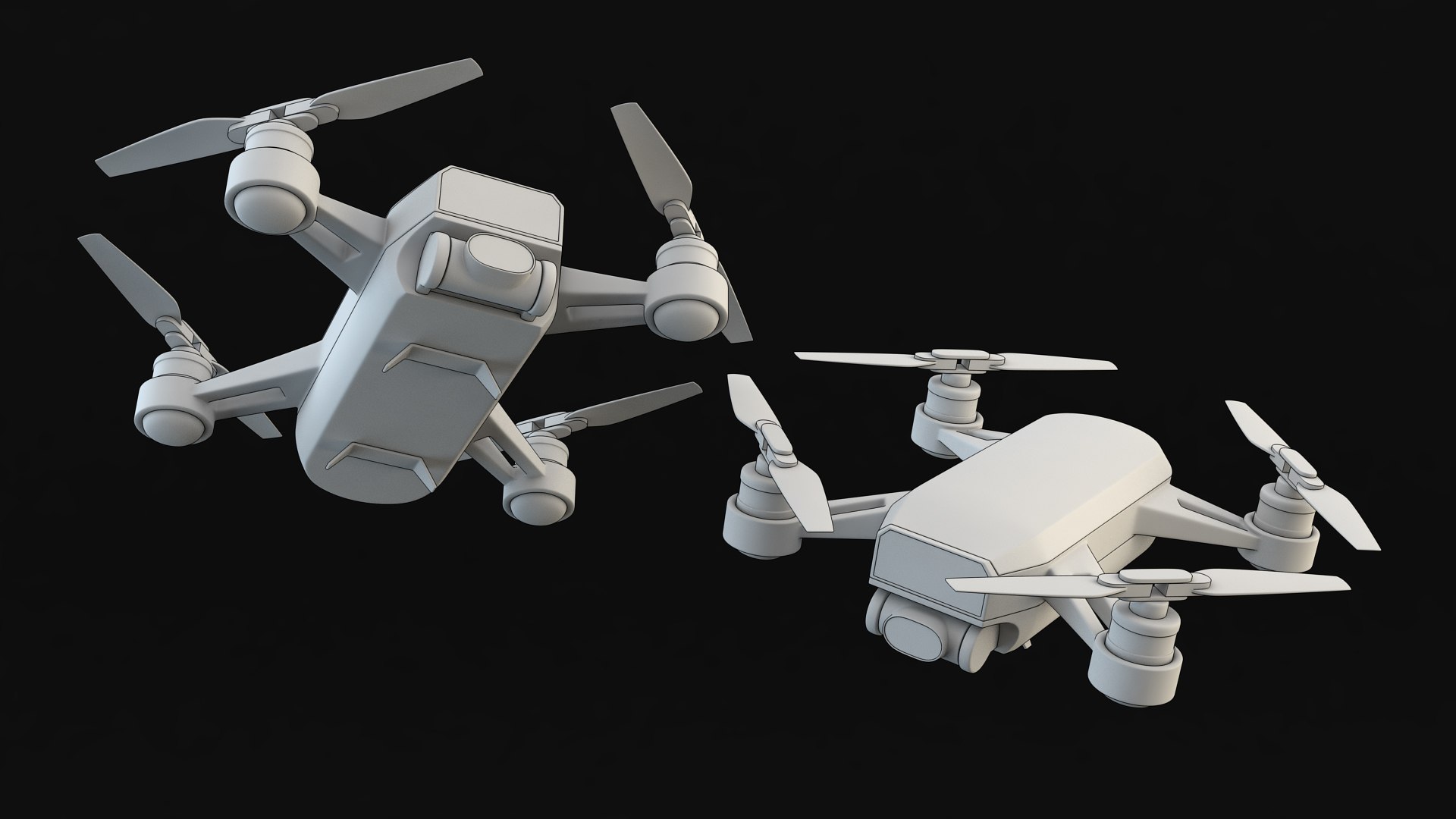 Quadcopter 3D - TurboSquid 1591426