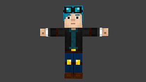 Minecraft Blender Models for Download | TurboSquid