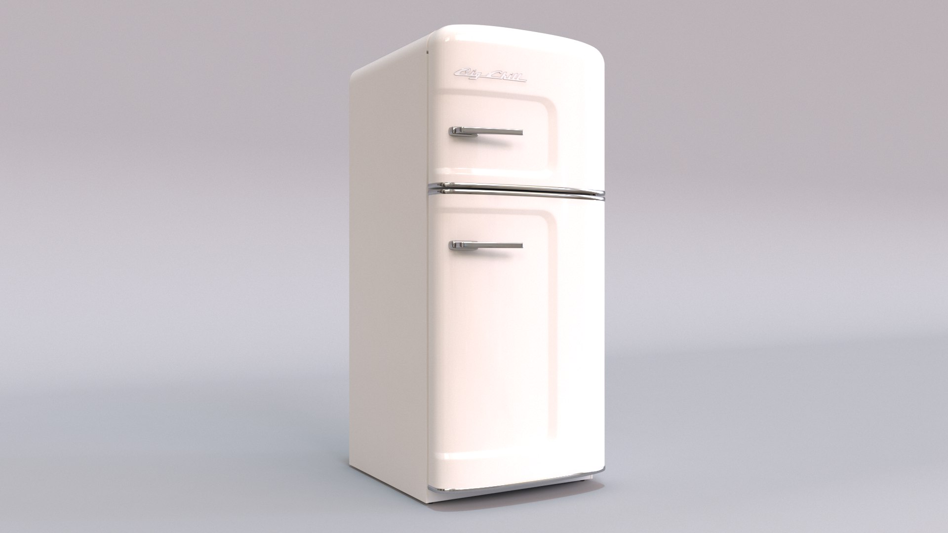 Big Chill Studio Fridge 3D Model - TurboSquid 1481923