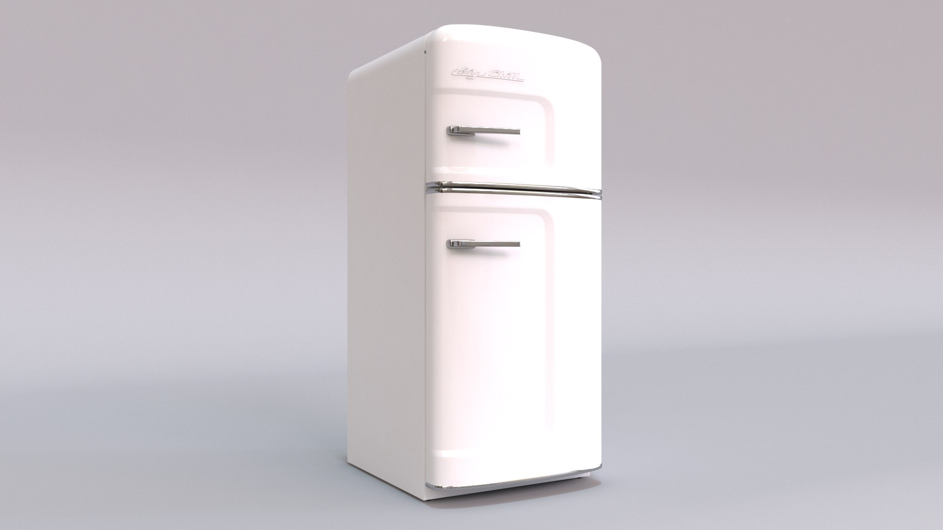 Big Chill Studio Fridge 3D Model - TurboSquid 1481923