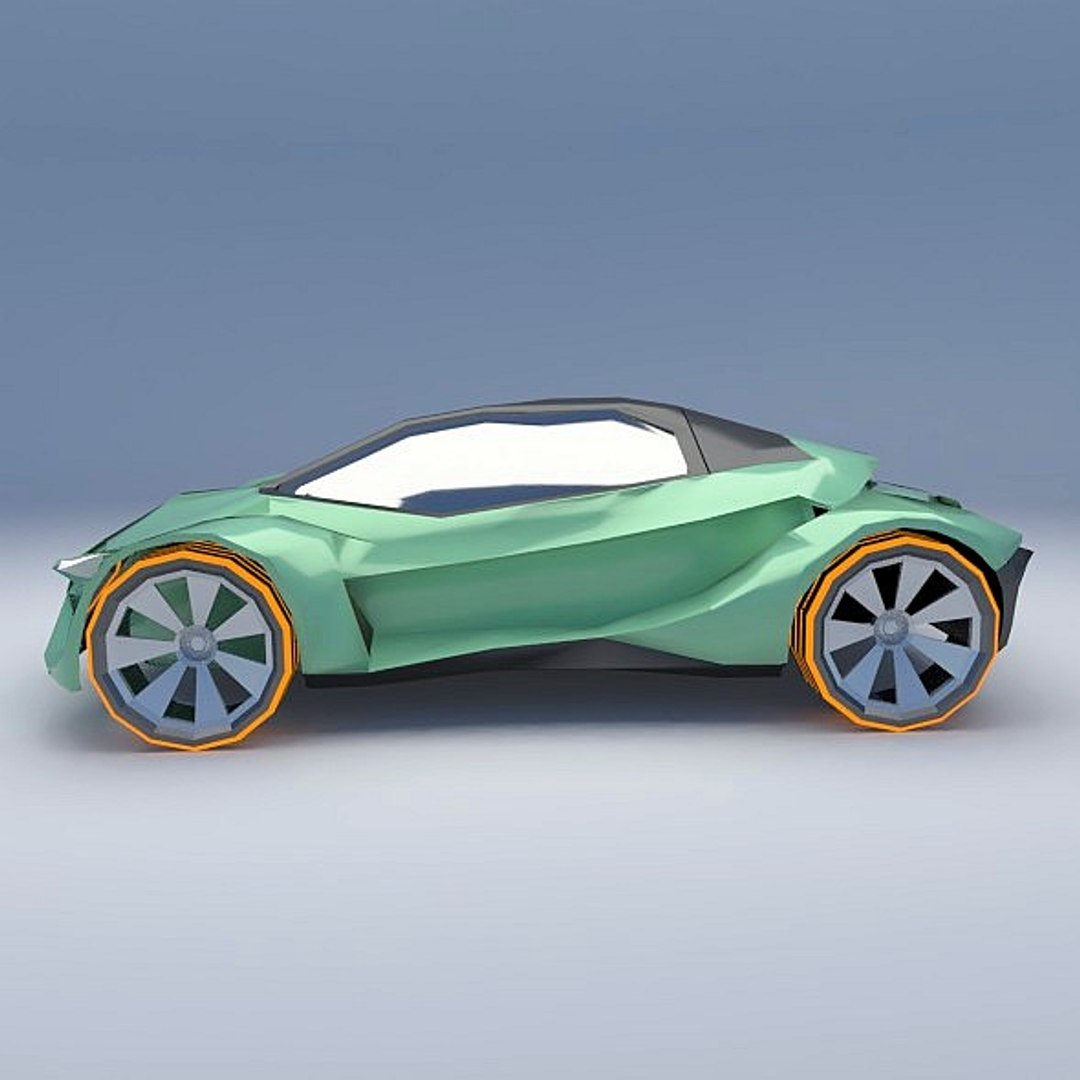 3D Concept Car Model - TurboSquid 1314280