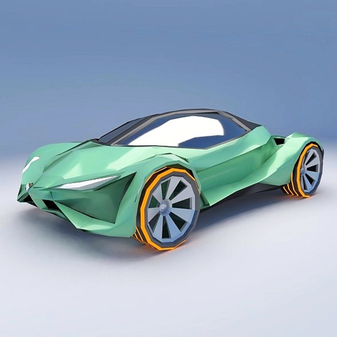 3D Concept Car Model - TurboSquid 1314280