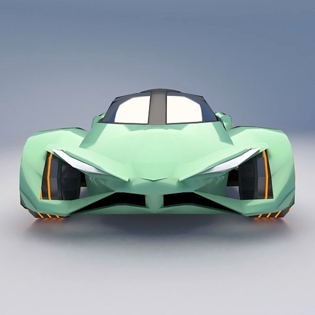 3D Concept Car Model - TurboSquid 1314280