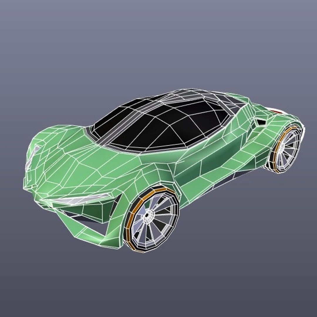 3D Concept Car Model - TurboSquid 1314280