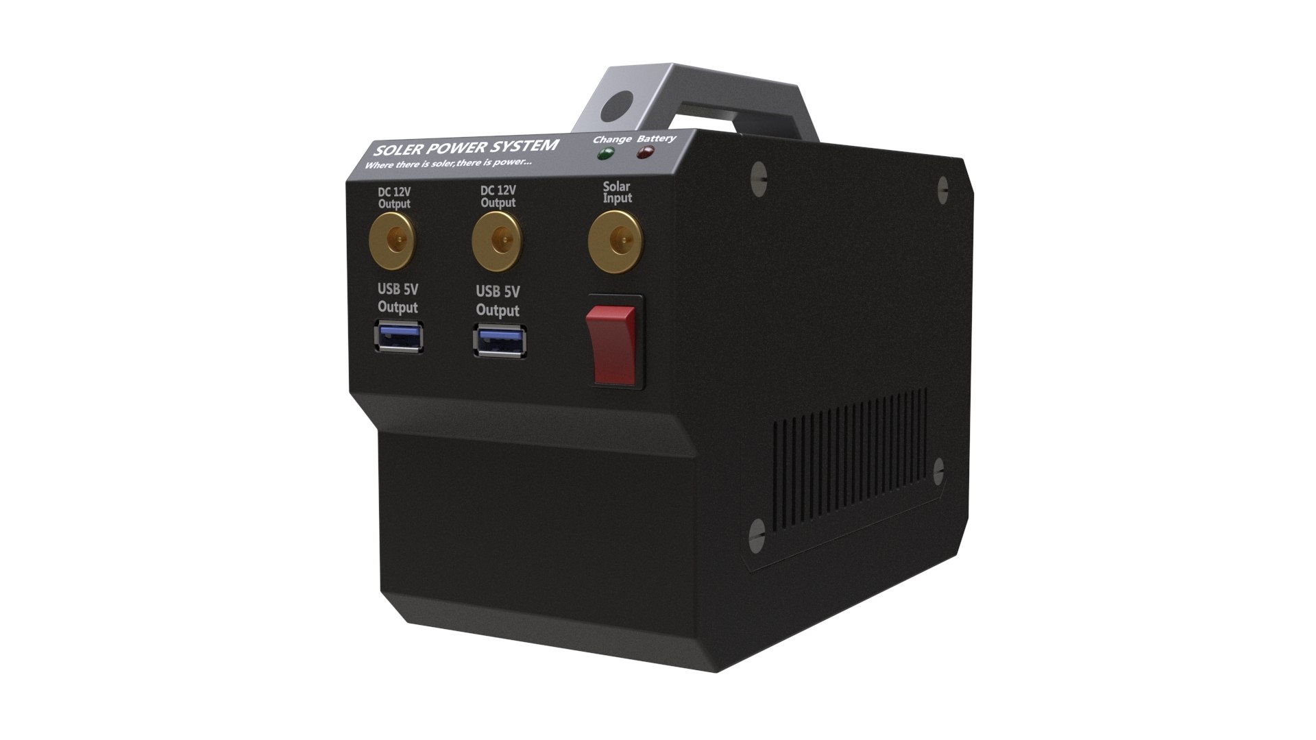 3D Portable Generator Model - TurboSquid 1616102