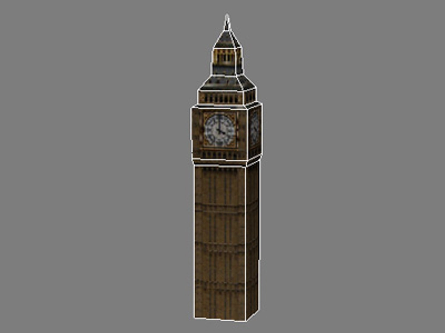 Big Ben 3d Model