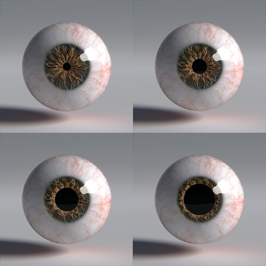 3D photorealistic human eyes model - TurboSquid 1314774