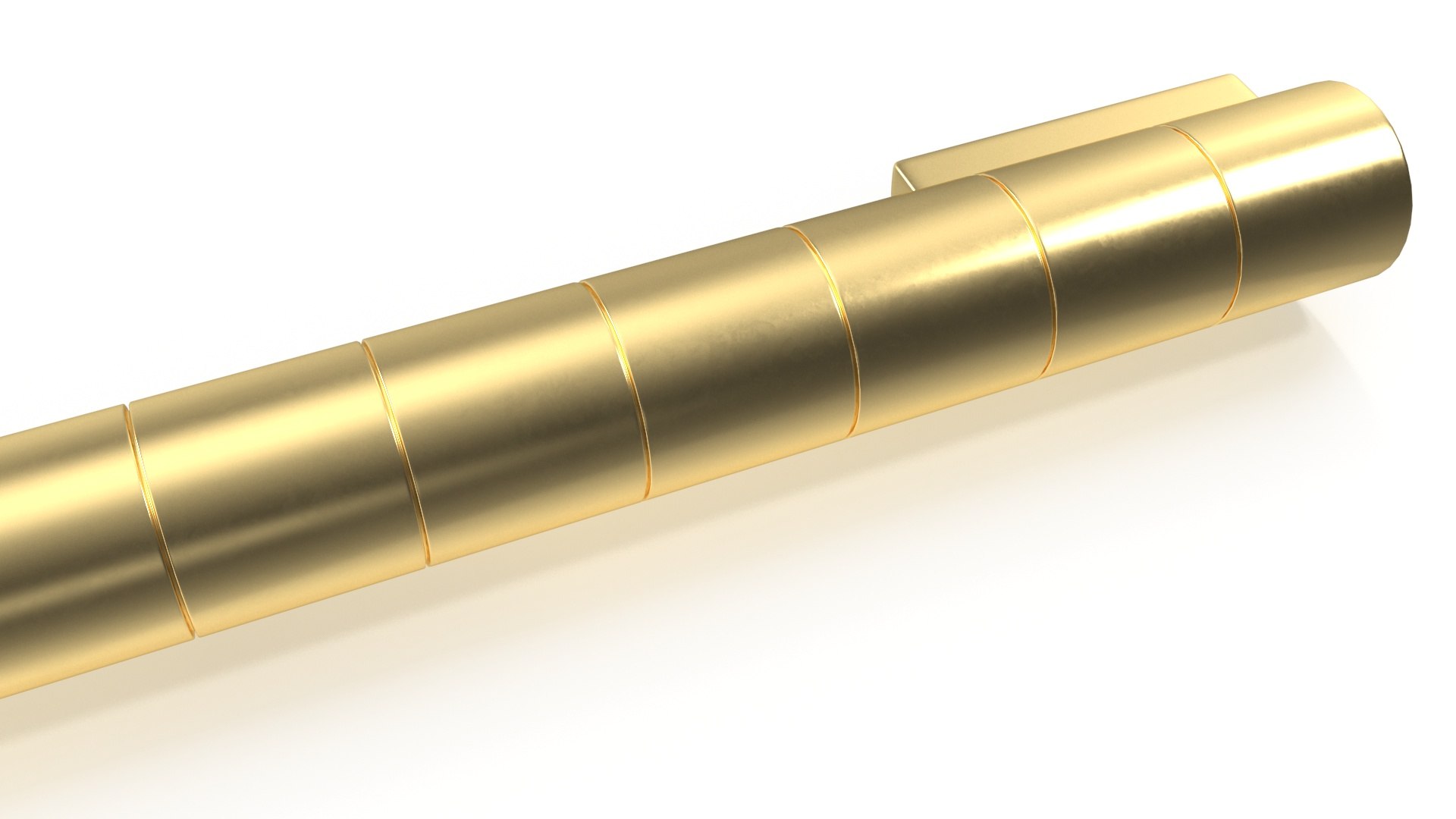 Golden Omega Chain Model - TurboSquid 2239779