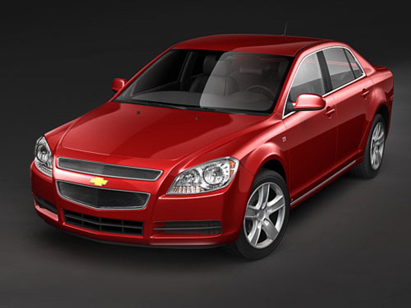 Chevrolet Malibu Lt Sedan 3d Model