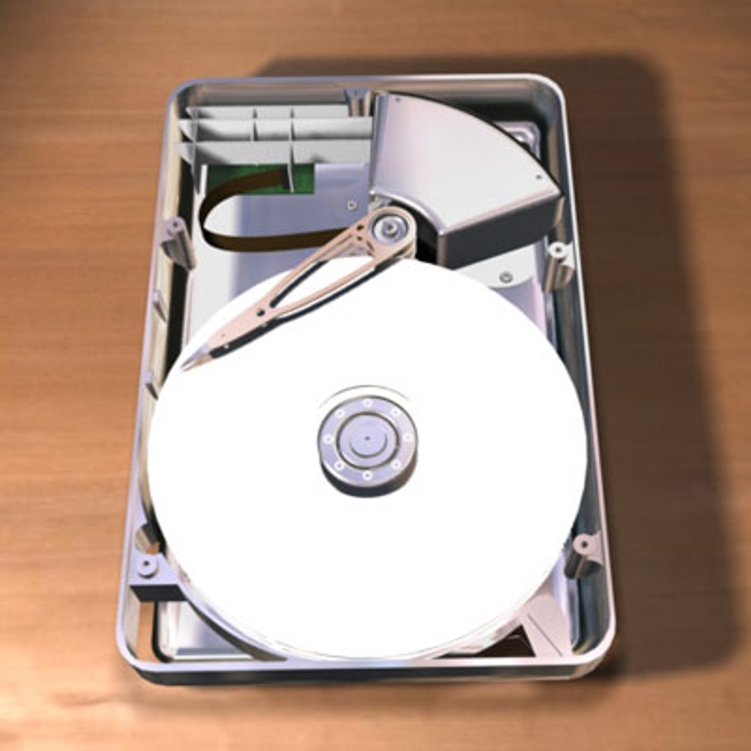 3d Model Hard Drive