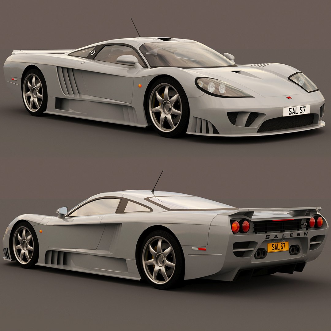 Saleen S7 2005 3D Model - TurboSquid 2344796